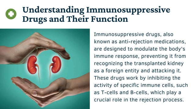 Role of Immunosuppressive Drugs in Kidney Transplants.pdf