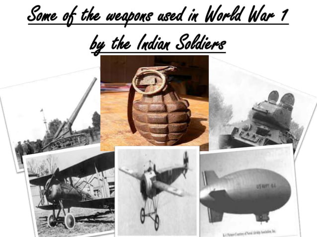 Role of india in world war i | PPTX
