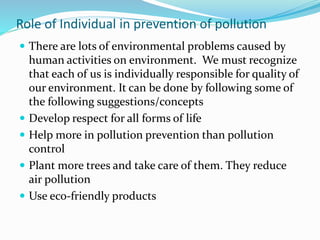Role of individual in prevention of pollution.pptx