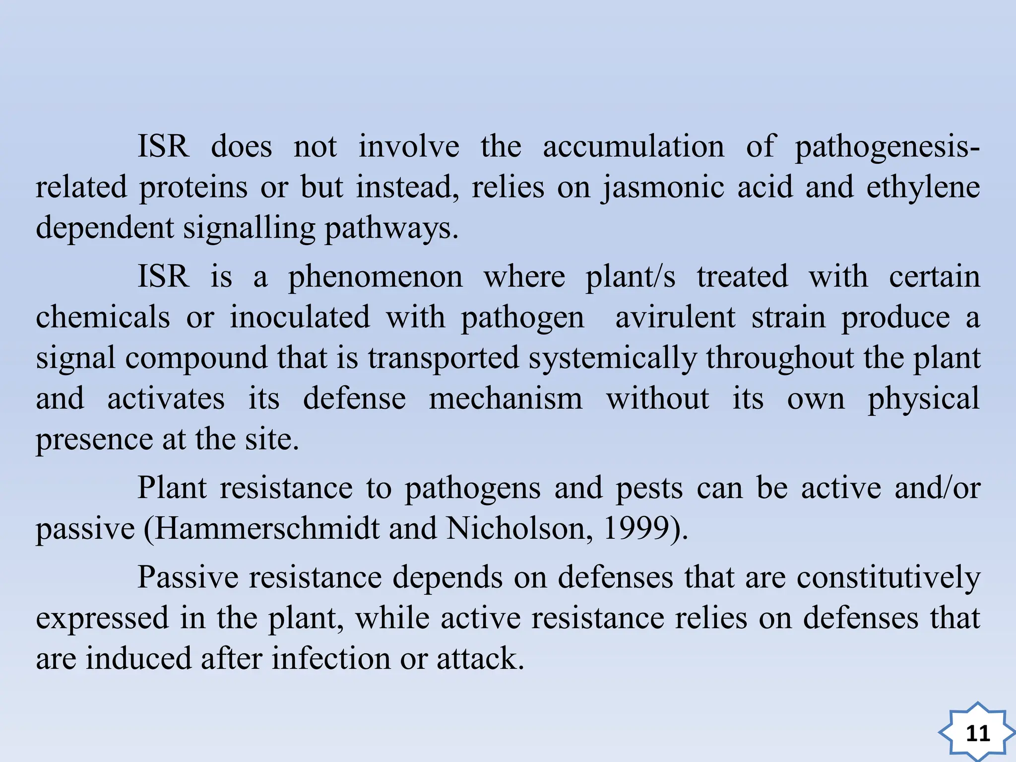 Role of Induced Systemic Resistance (ISR)In Plant Disease Management | PDF