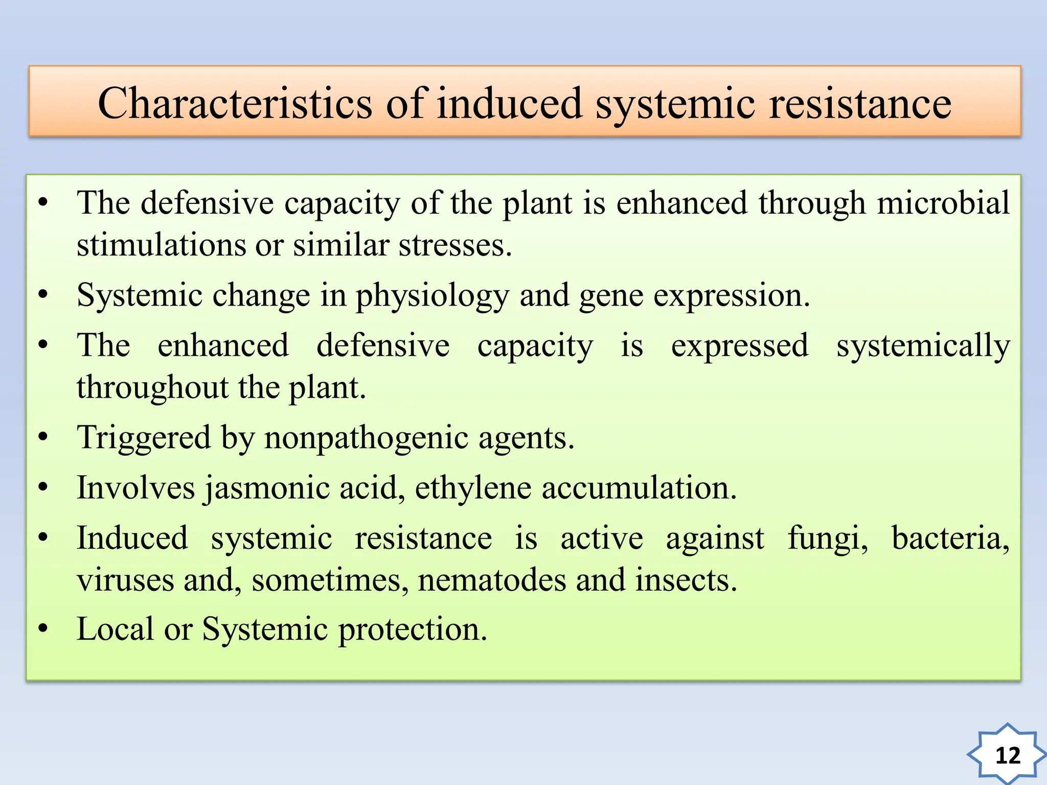 Role of Induced Systemic Resistance (ISR)In Plant Disease Management | PDF