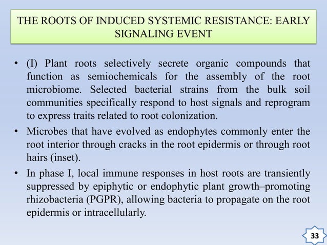 Role of Induced Systemic Resistance (ISR)In Plant Disease Management | PDF