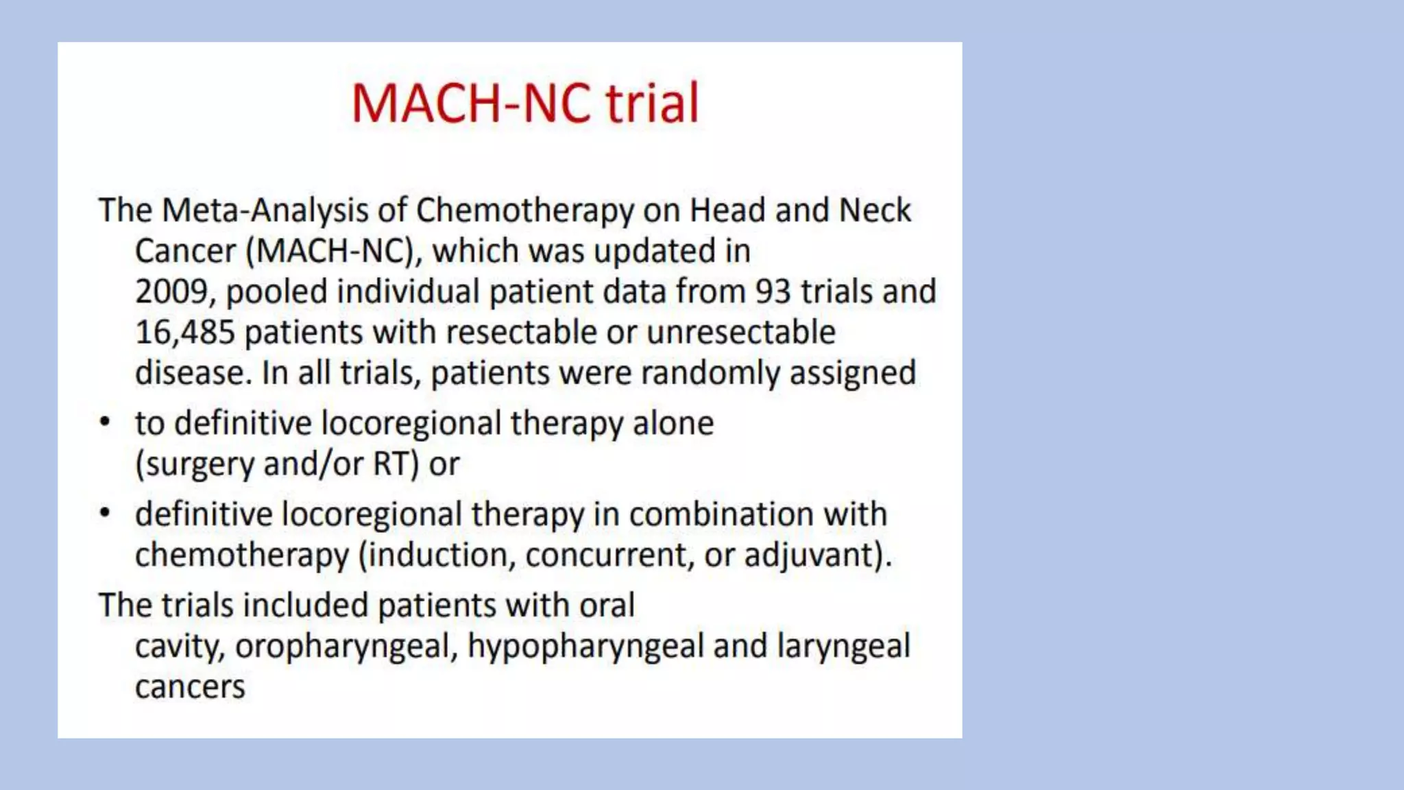 Role of induction chemotherapy in Squamous Cell Carcinoma head and Neck ...