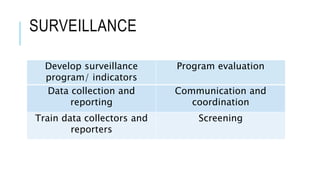 Role of infection control during emergency crisis | PPTX