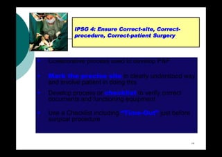 Role of infection control in patient safety [compatibility mode] | PDF