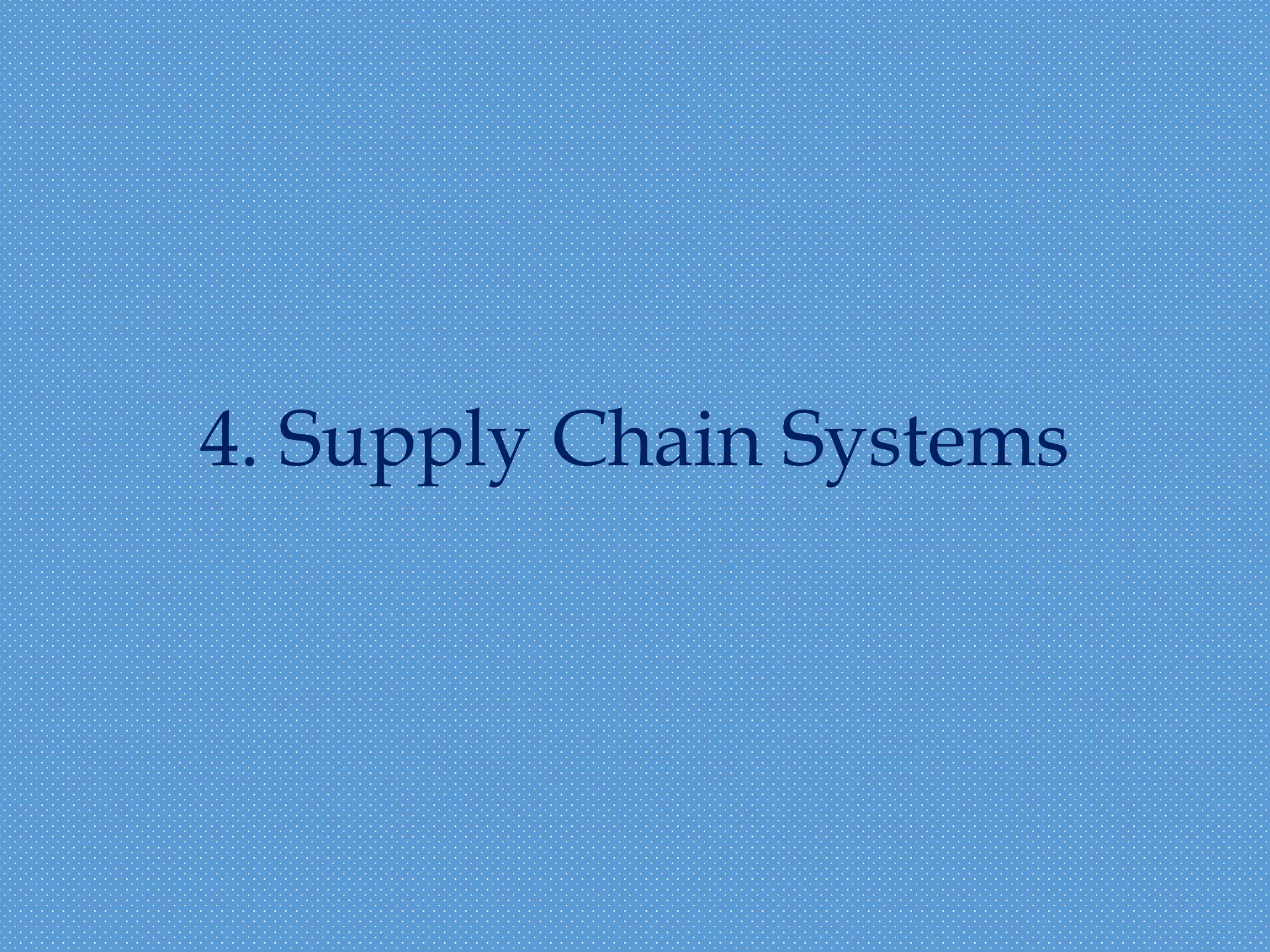 Role of information Technology in Supply Chain Manageent | PPT