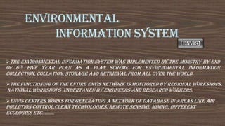 Role of information technology in environment | PPT