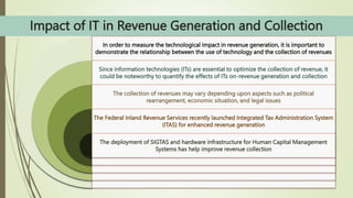 Role of Information Technology in Revenue - Prof Oyedokun.pptx