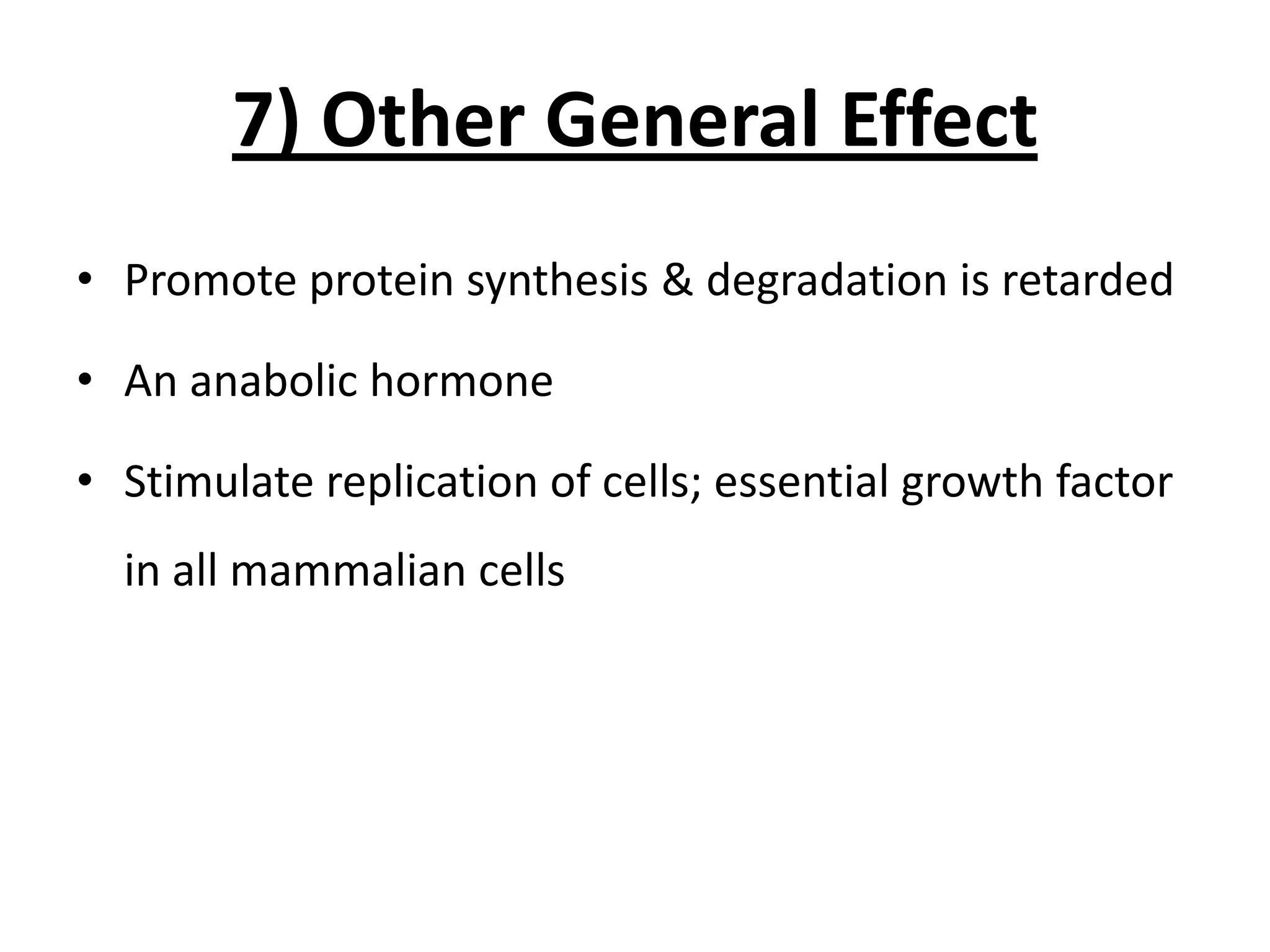 Role of insulin in human body | PPTX