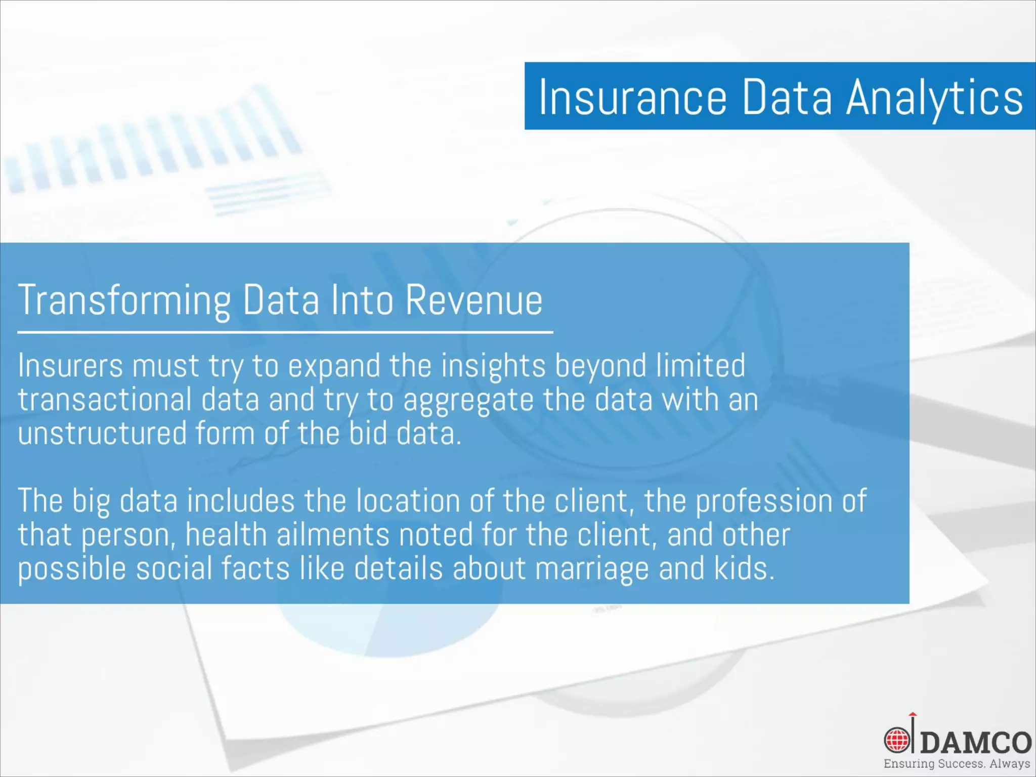 Role of Insurance Data Analytics In Changing The Trends of The ...