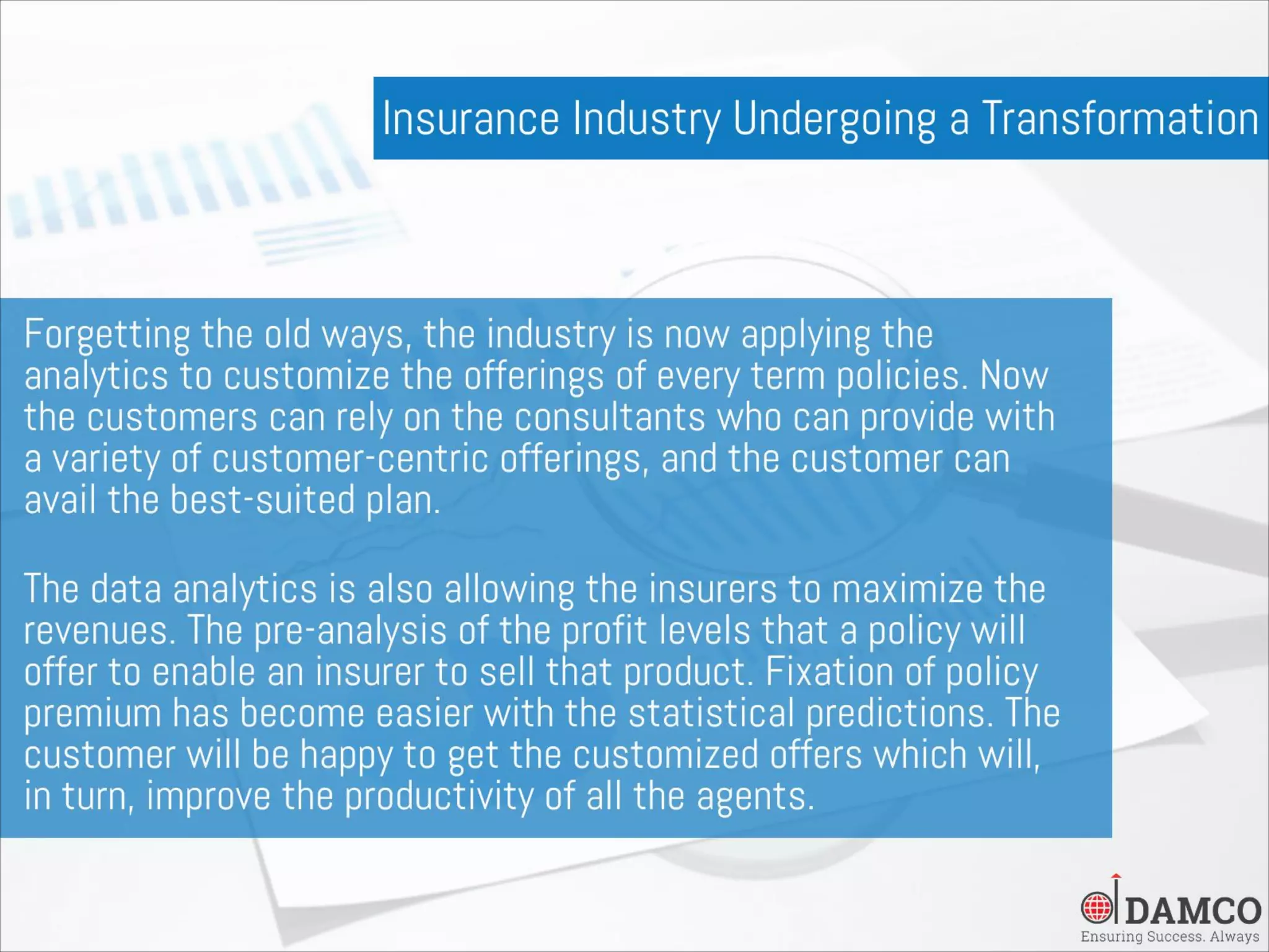 Role of Insurance Data Analytics In Changing The Trends of The ...