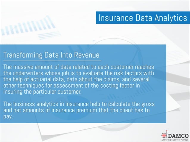 Role of Insurance Data Analytics In Changing The Trends of The ...