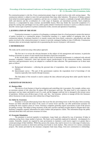 Role of insurance in construction and infrastructure projects | PDF