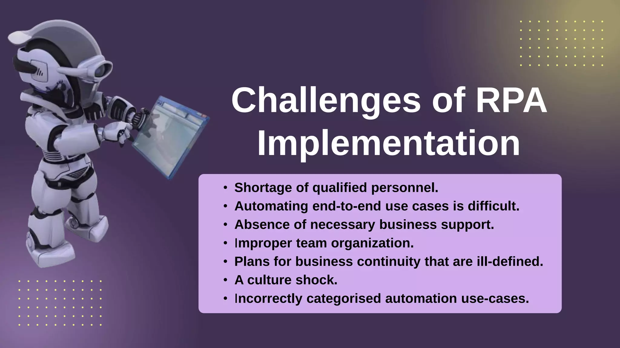 Role of Intelligent Robotic Process Automation (RPA) in Artificial ...