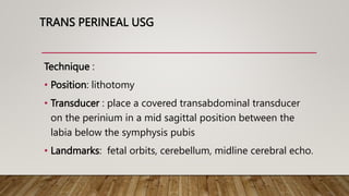 ROLE OF INTRAPARTUM ULTRASONOGRAPHY BMG.pptx