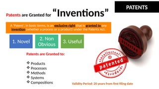 role of intellectual property rights in engineering | PPTX