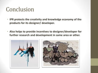 Role of IPR in creativity and knowledge economy vinay & kathir | PDF