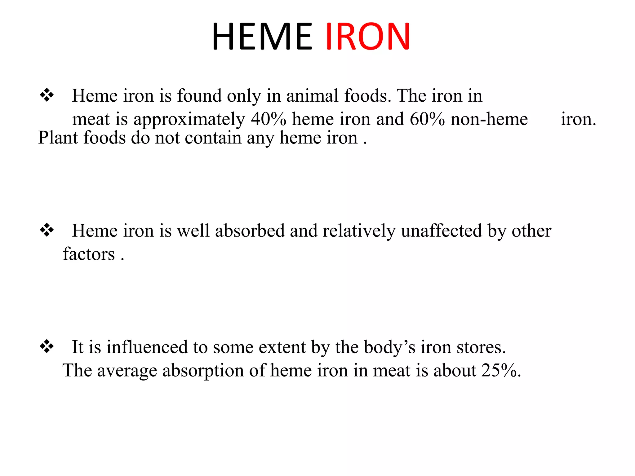Role of iron | PPTX