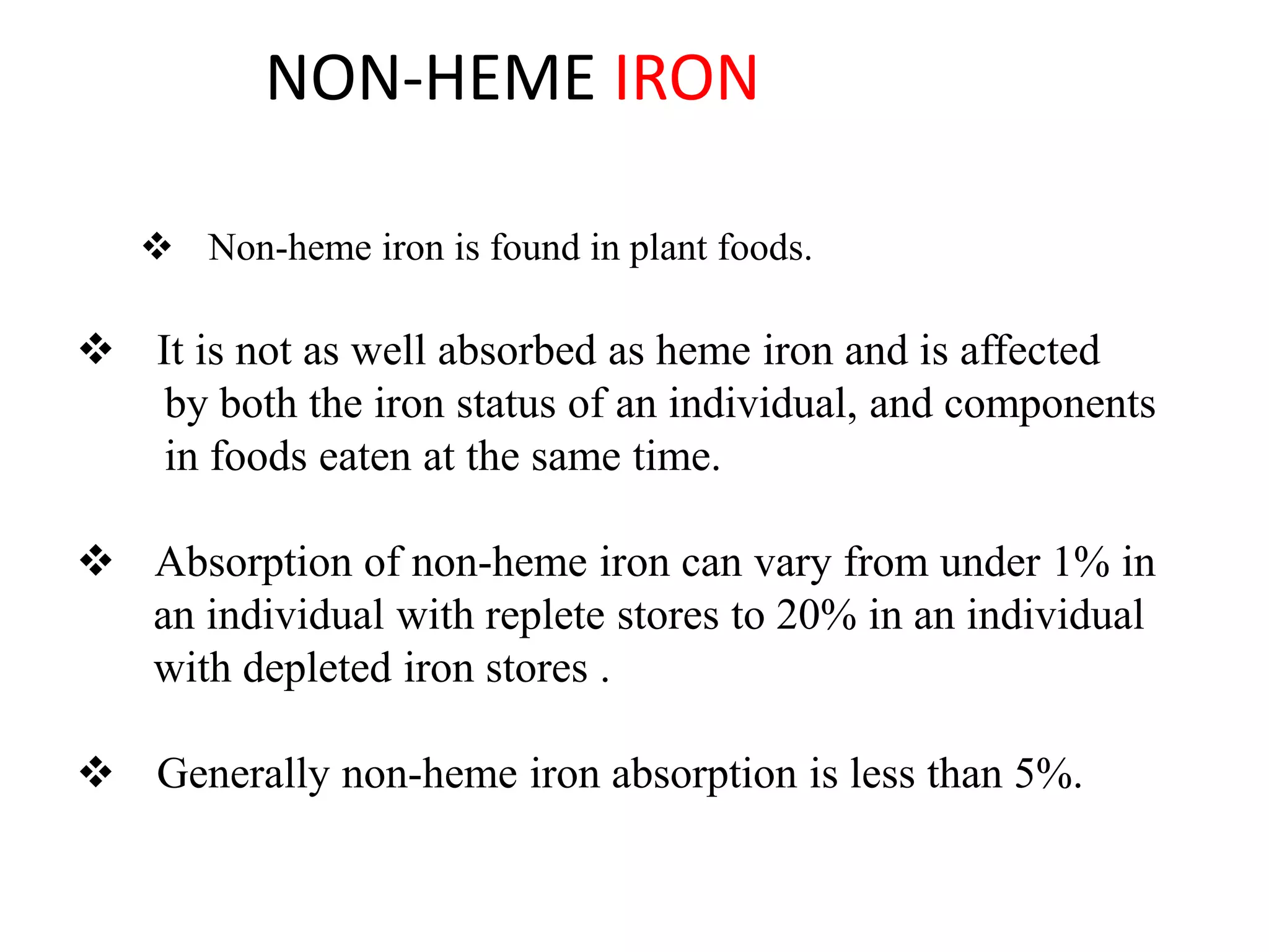 Role of iron | PPTX