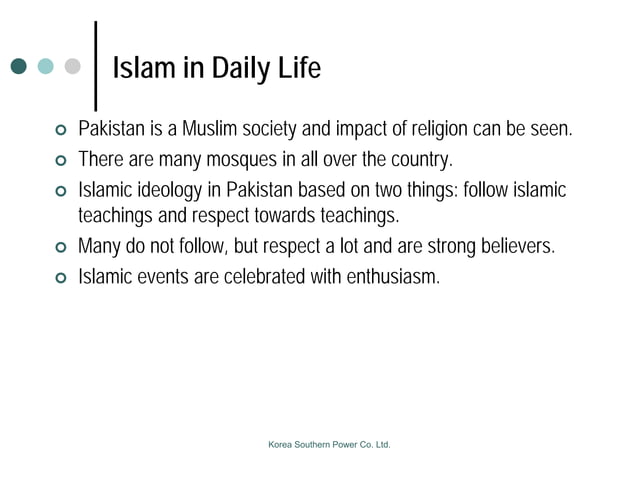Role of islam in Pakistan. | PPT