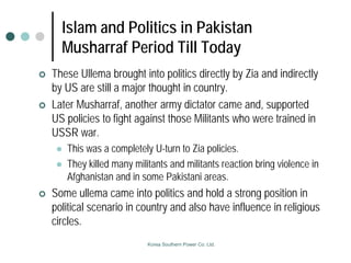 Role of islam in Pakistan. | PDF