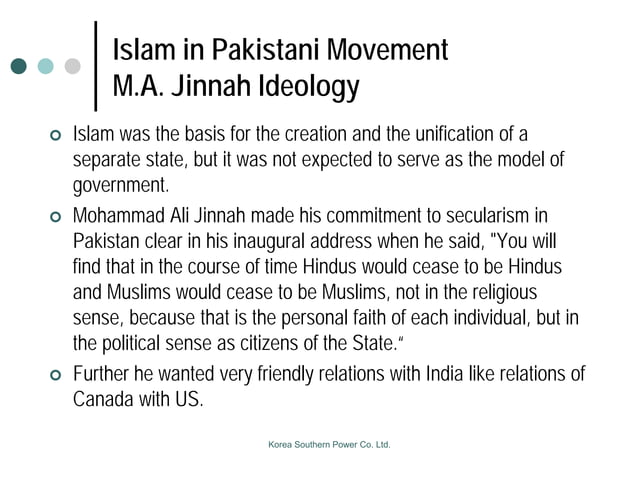 Role of islam in Pakistan. | PPT