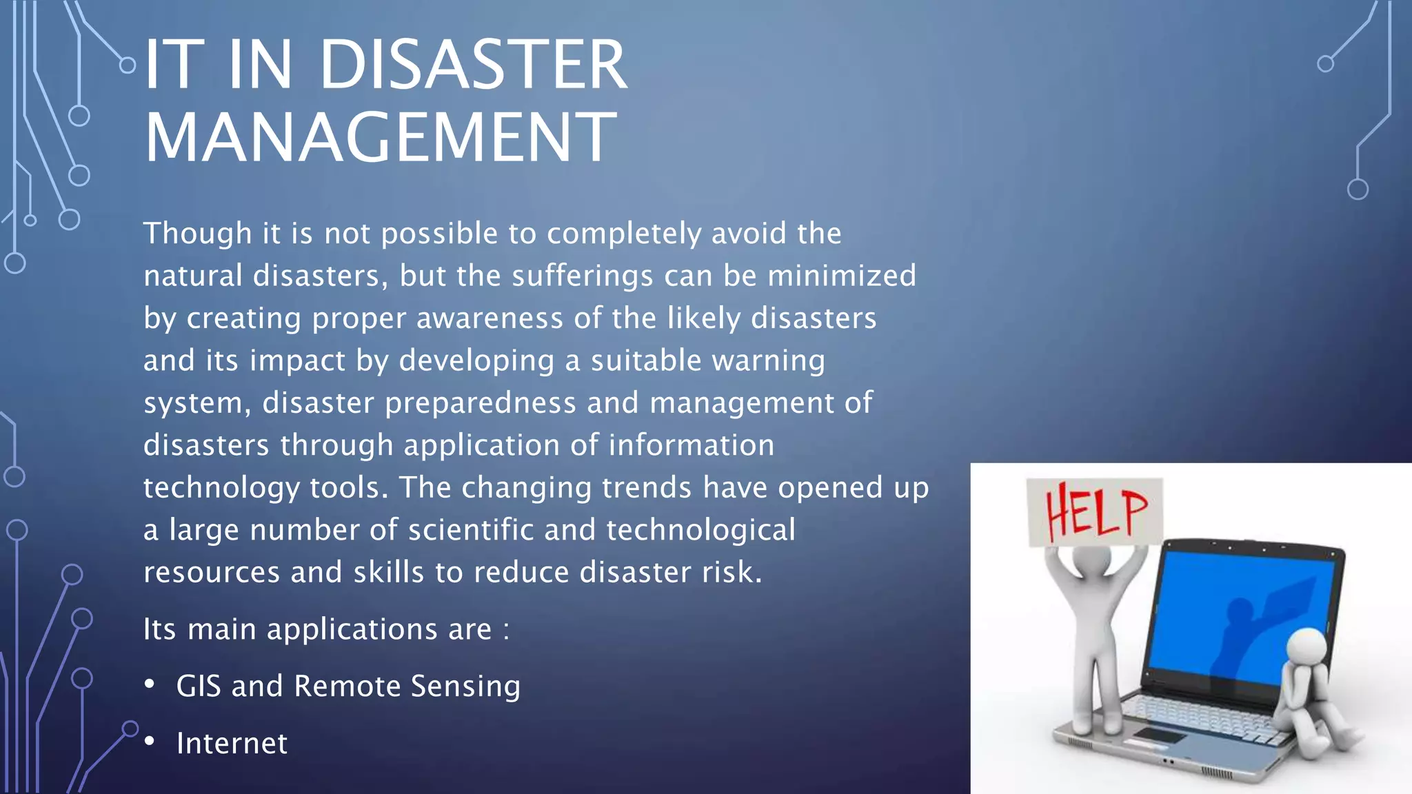 Role of it in Environment and Human health | PPTX