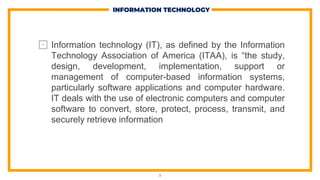 Role of Information Technology in international trade | PPT