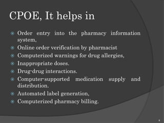 Role of it in pharma industry | PPT