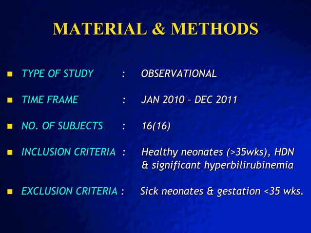 Role of IVIG in the management of neonatal isoimmune hemolytic jaundice ...