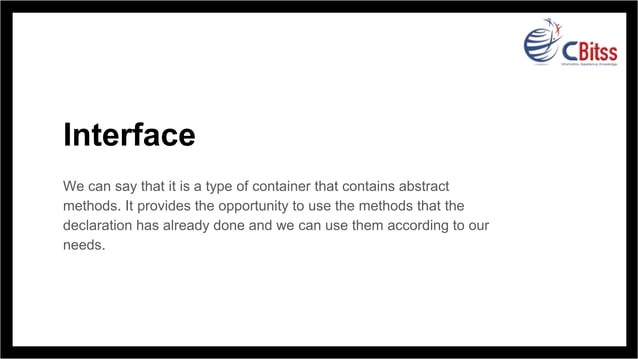 Role of java in android app development | PPT Role of java in android app development | PPT