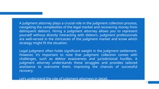 Role of Judgment Attorney? The Ultimate Guide | PPTX