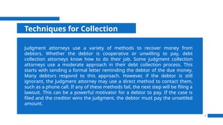 Role of Judgment Attorney? The Ultimate Guide | PPTX