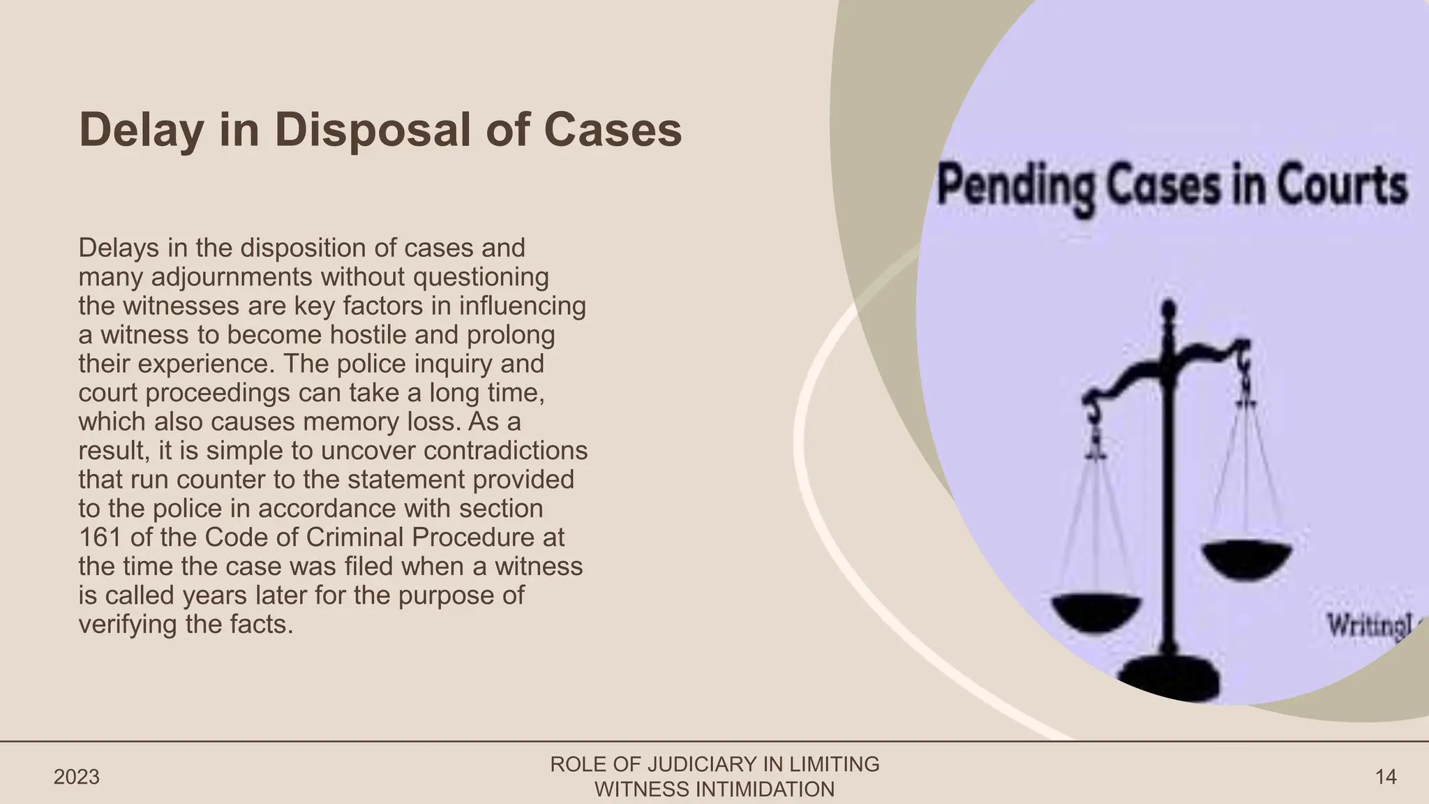 ROLE OF JUDICIARY IN LIMITING WITNESS INTIMIDATION.pptx