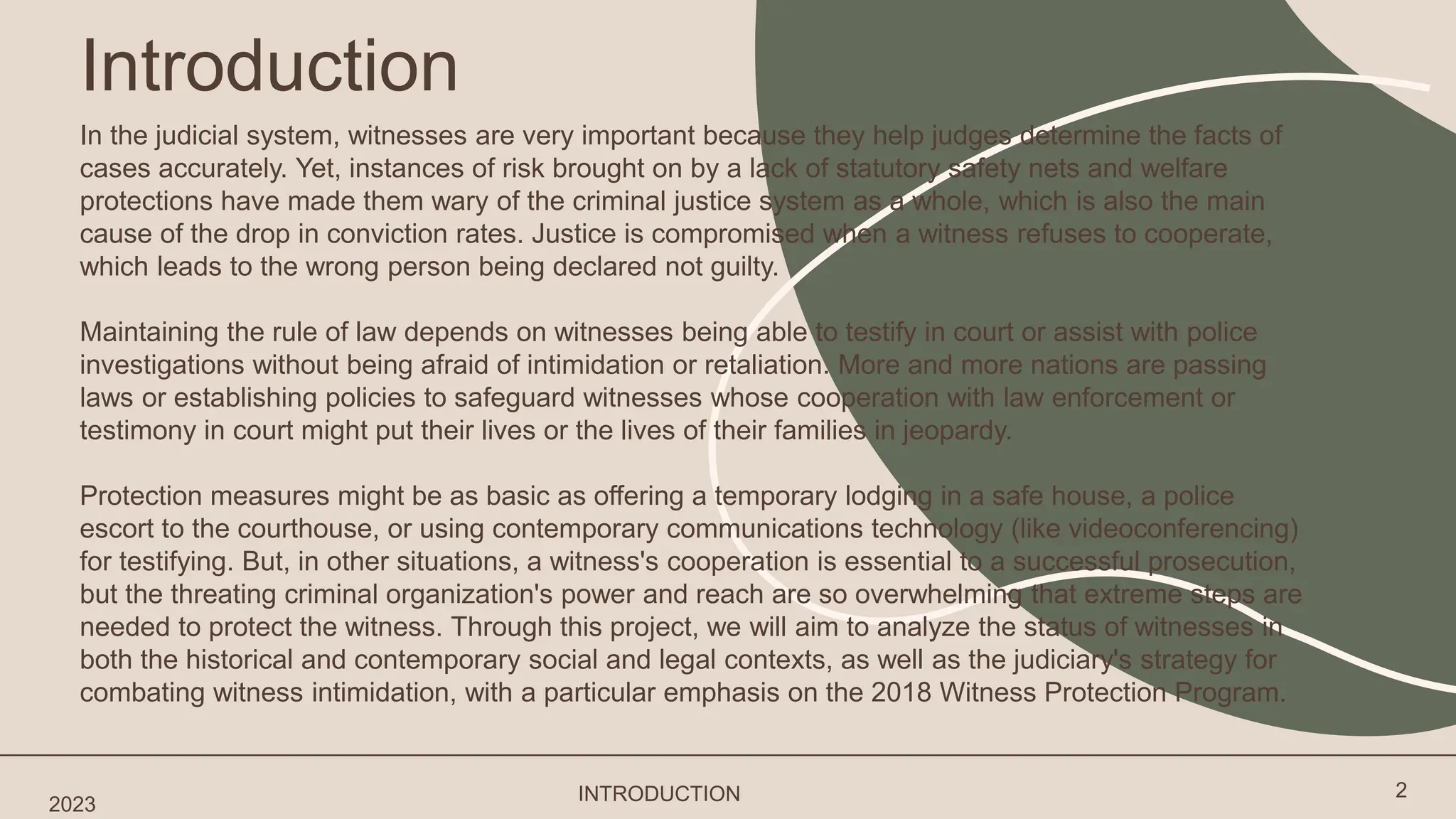 ROLE OF JUDICIARY IN LIMITING WITNESS INTIMIDATION.pptx