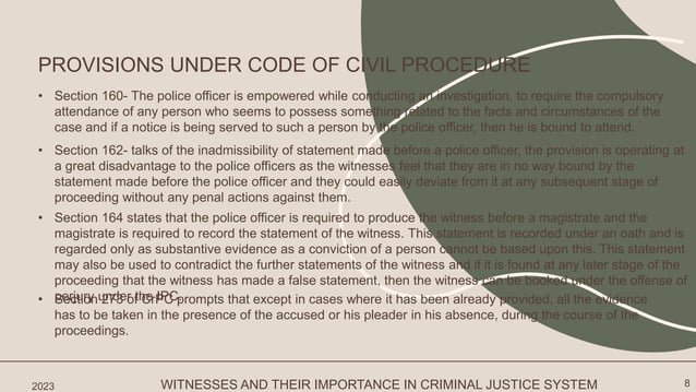 ROLE OF JUDICIARY IN LIMITING WITNESS INTIMIDATION.pptx