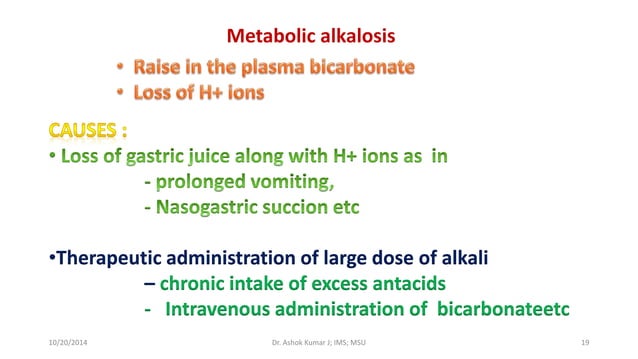Role of kidney in maintaining acid base balance (pH) by; Dr. Ashok ...
