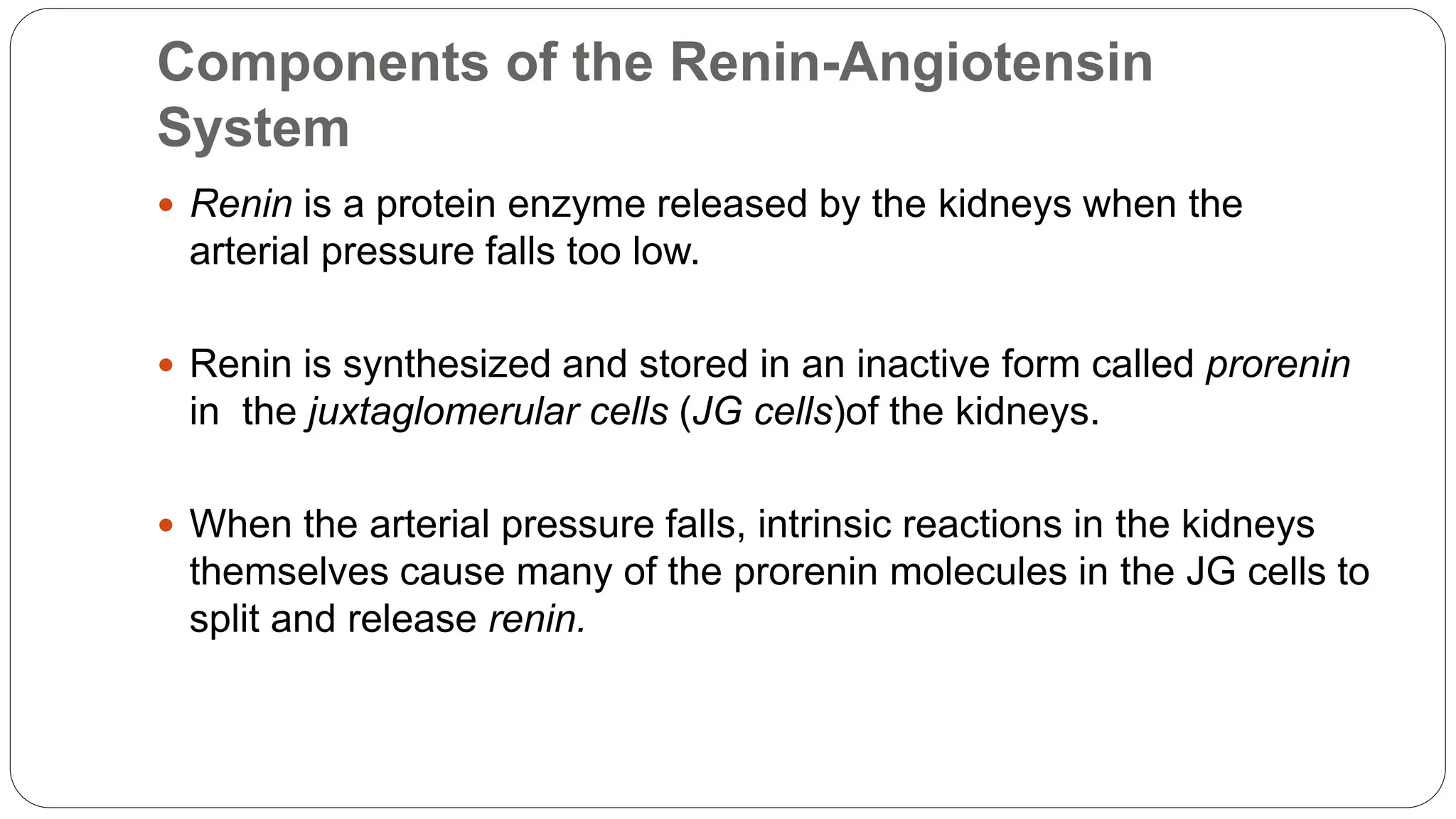 role of kidney in blood pressure regulation | PPTX