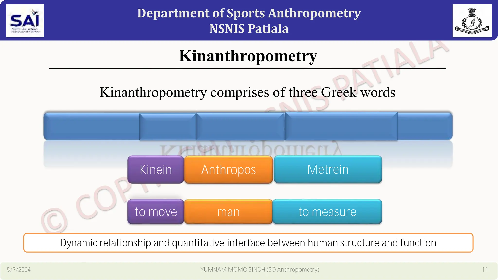 Role of kinanthropometry in sports .pdf. | PDF