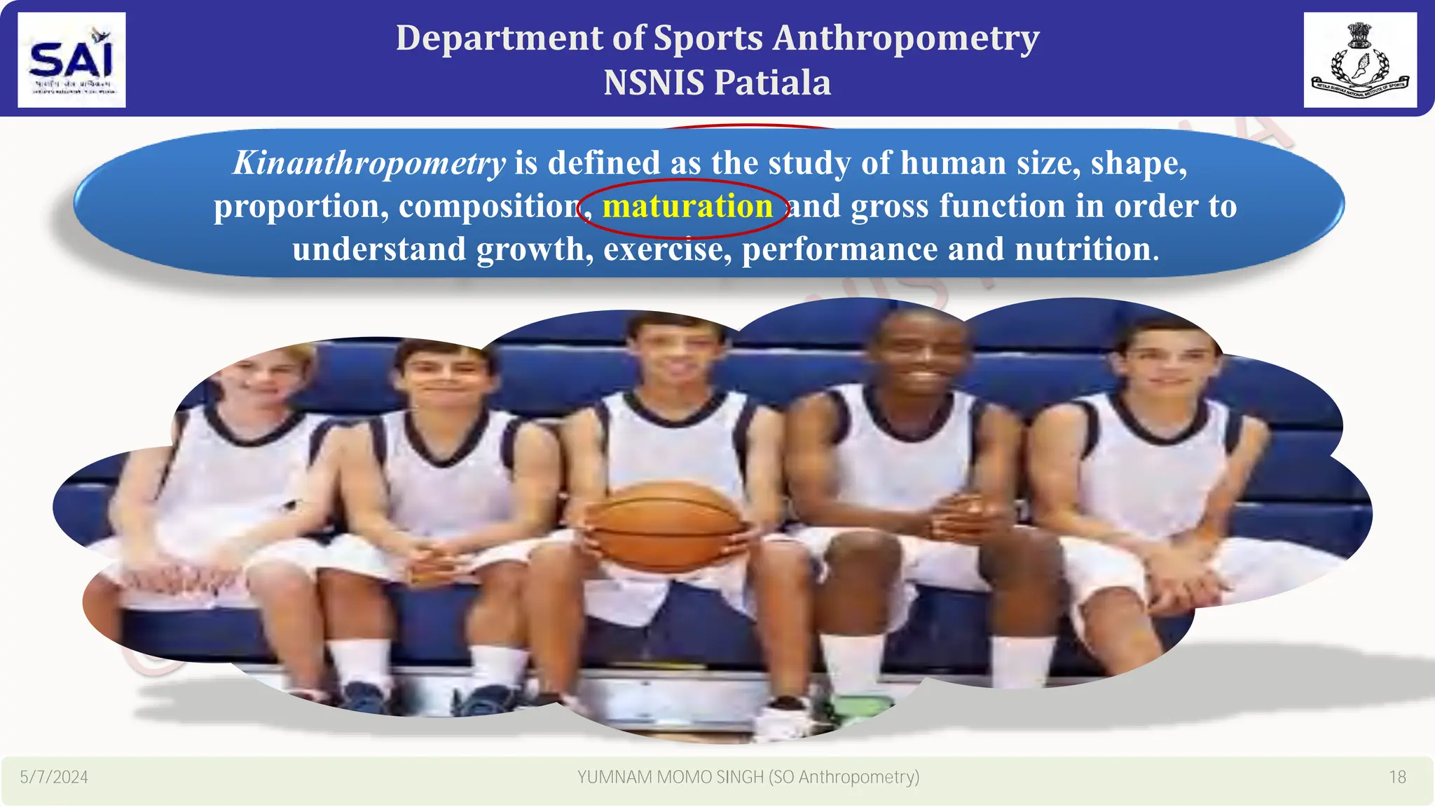 Role of kinanthropometry in sports .pdf. | PDF