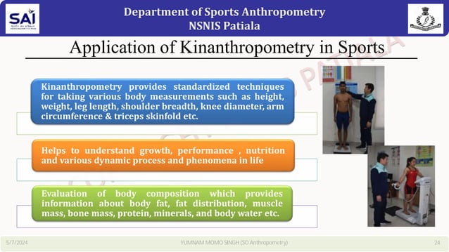 Role of kinanthropometry in sports .pdf. | PDF | Bodybuilding | Sports