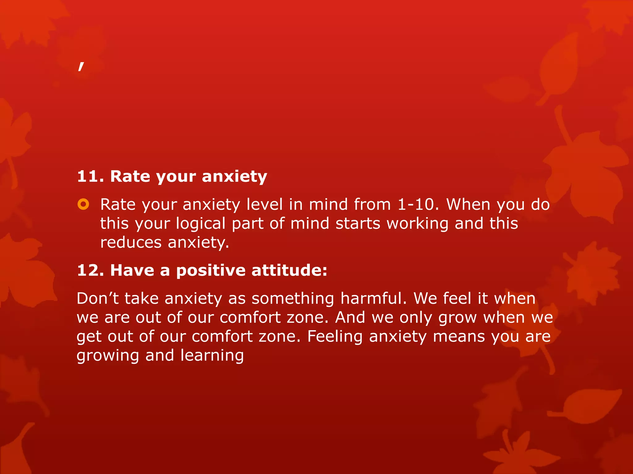 Role of language anxiety in language learning | PPT