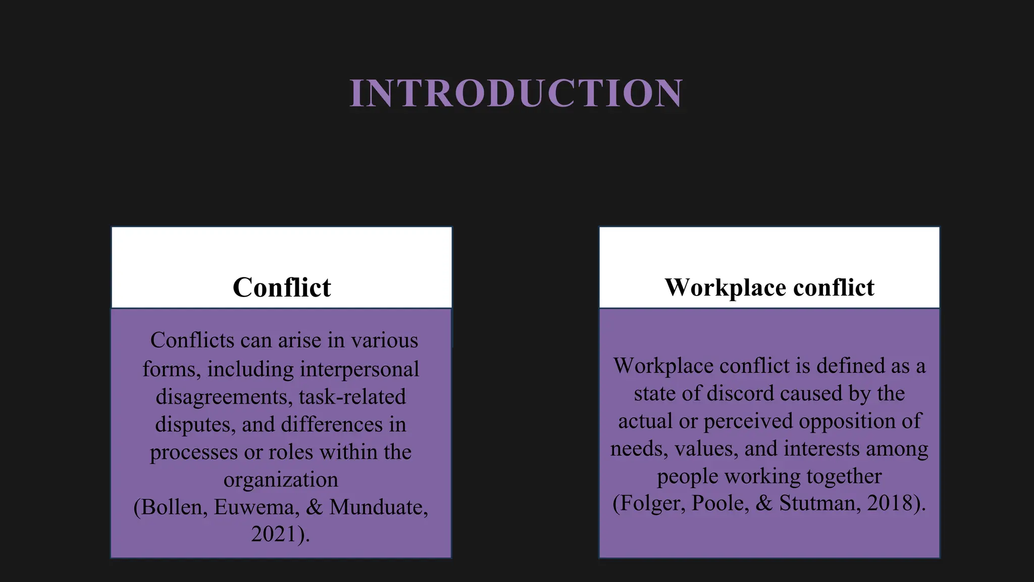 ROLE OF LEADERS IN MITIGATING CONFLICT IN THE WORKPLACE STRATEGIES AND ...