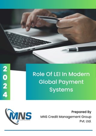 Role Of LEI In Morden Payment Global System.pdf