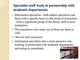 Role of libraries in research final ppt | PPTX