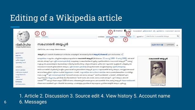 Role of libraries in wikipedia content development | PPT