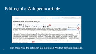 Role of libraries in wikipedia content development | PPT