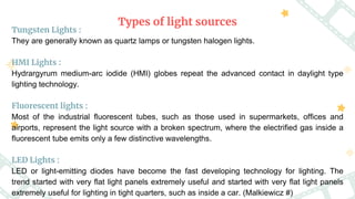 Role of Lighting in Film and Television - Paper 204 | PPTX
