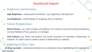 Role of Lighting in Film and Television - Paper 204 | PPTX