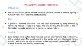 Role of Lighting in Film and Television - Paper 204 | PPTX
